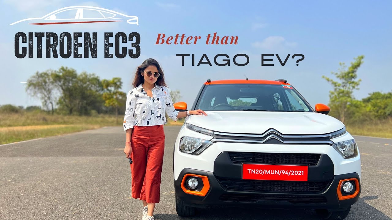 Citroen eC3 2023 Review | Citroen eC3 - Better than Tiago EV? | Car ...