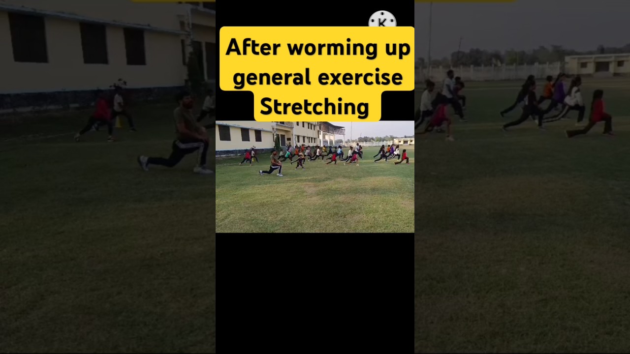 after worming up general exercise & stretching#shots #yt #running # ...