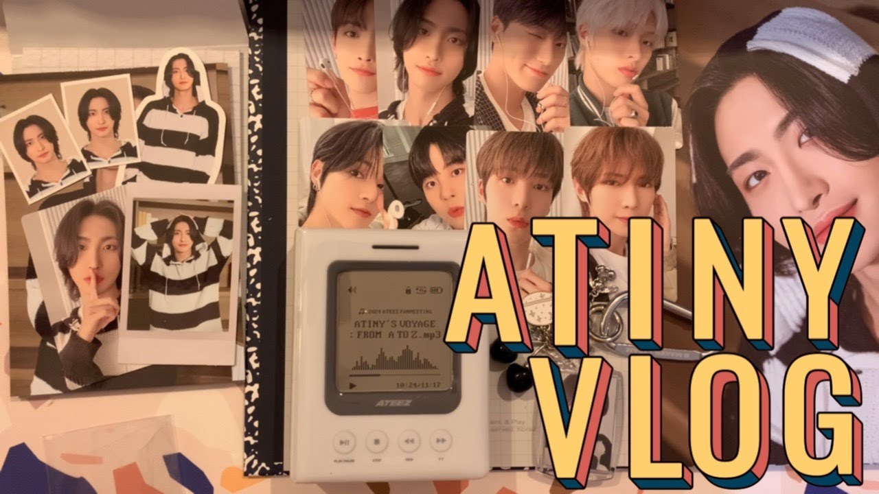 [에이티니 브이로그] ATEEZ FANMEETING ATINY'S VOYAGE: FROM A TO Z | 에이티즈 팬미팅 MD ...