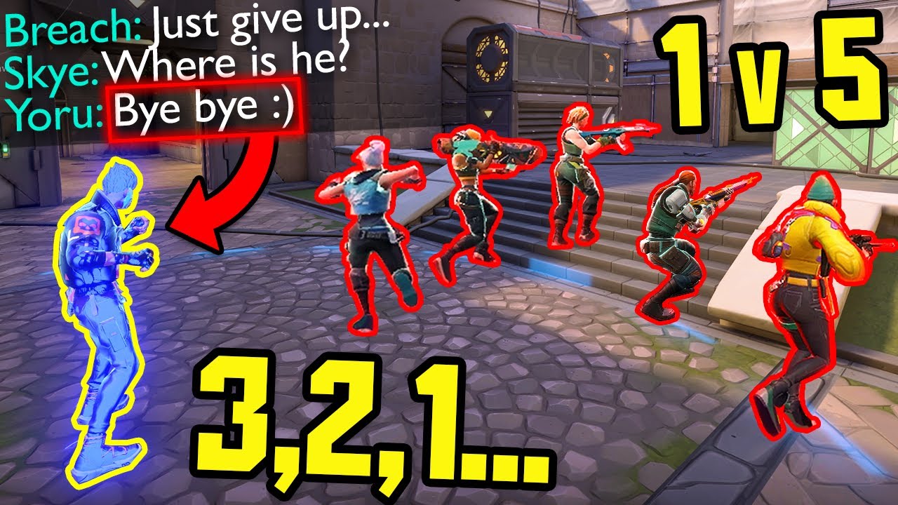 These 1v5 Outplays Are SUPER Satisfying To Watch... - YouTube