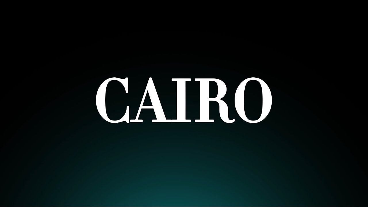 Learn How to Pronounce 'Cairo'! Correctly (City Pronunciation) - YouTube