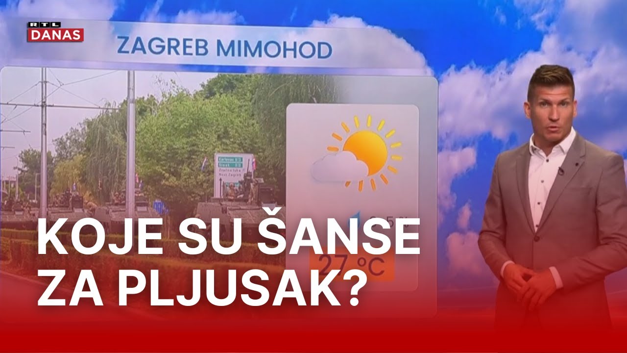 Meteorolog Dorian Ribarić otkrio kakvo nas vrijeme čeka na mimohodu ...