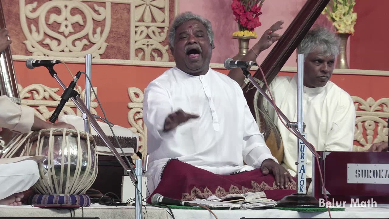 Classical Music : Pt Venkatesh Kumar (Part 5) at Belur Math, 2018 - YouTube