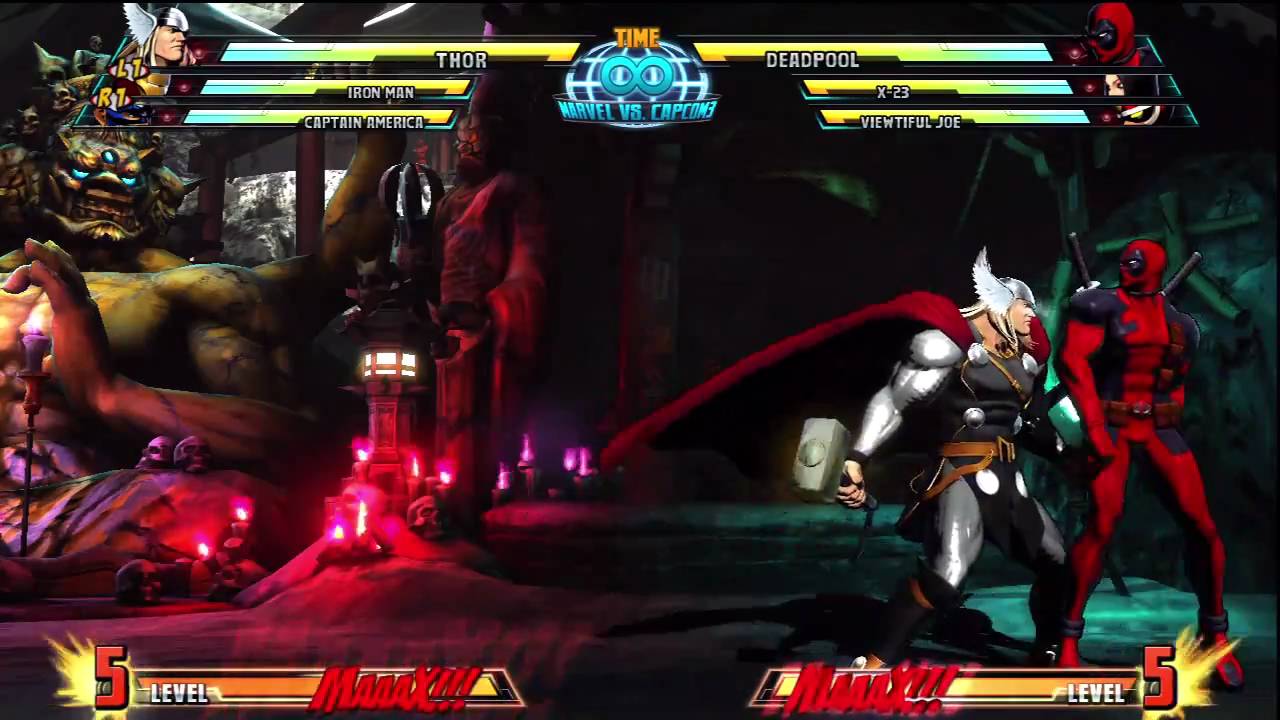 Marvel vs Capcom 3 - Thor Special - YouTube