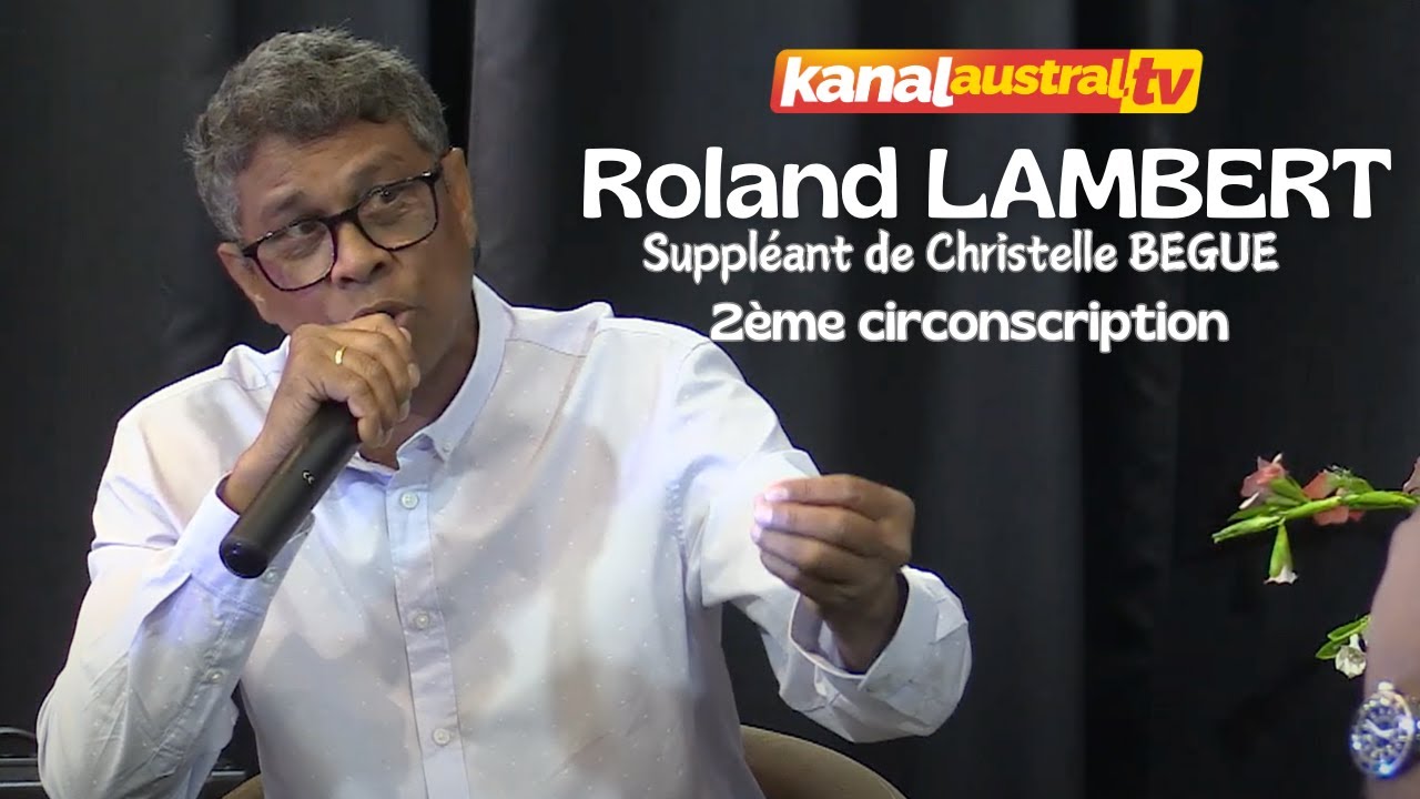 LEGISLATIVES 2024 Roland LAMBERT suppléant de Christelle BEGUE 2ème ...