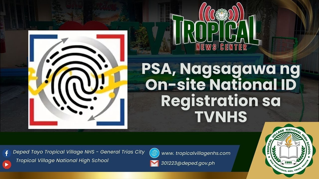 TNC - PSA National ID Registration - YouTube