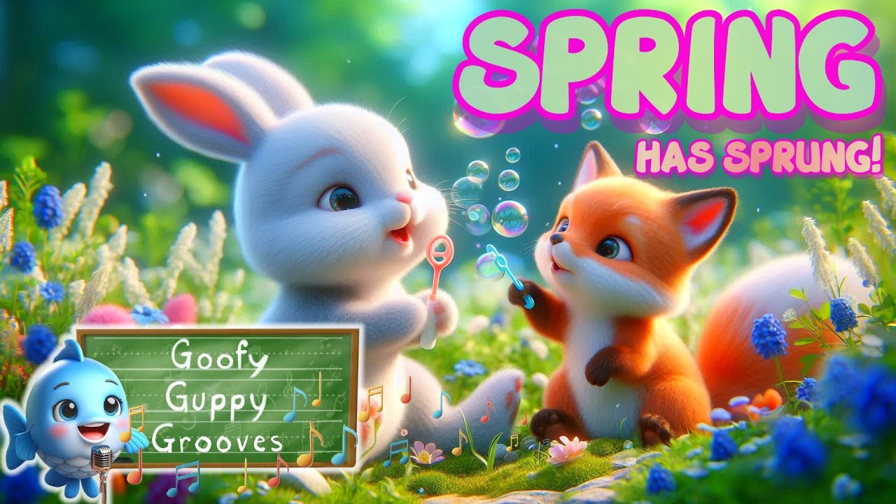 FULL SONG: Spring Has Sprung! | A Fun Song About Spring! - YouTube