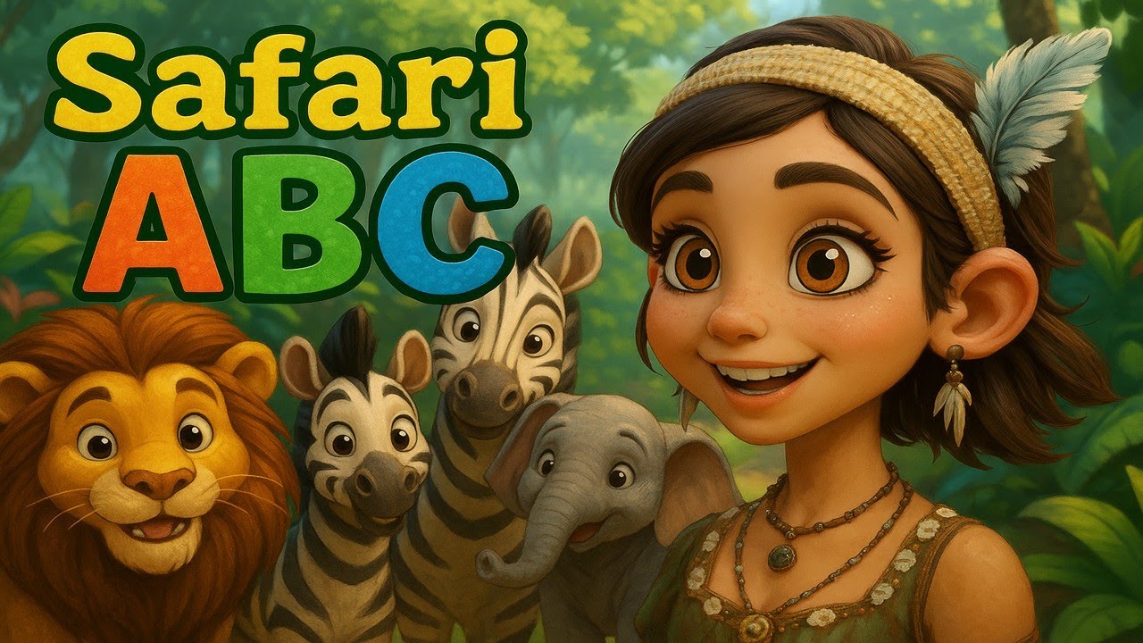 ABC Safari Song! Learn the Alphabet with Animals | Fun Jungle Adventure ...