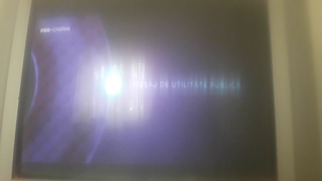 Pro Cinema Mesaj De Utilitate Publica Ident 2020 - YouTube