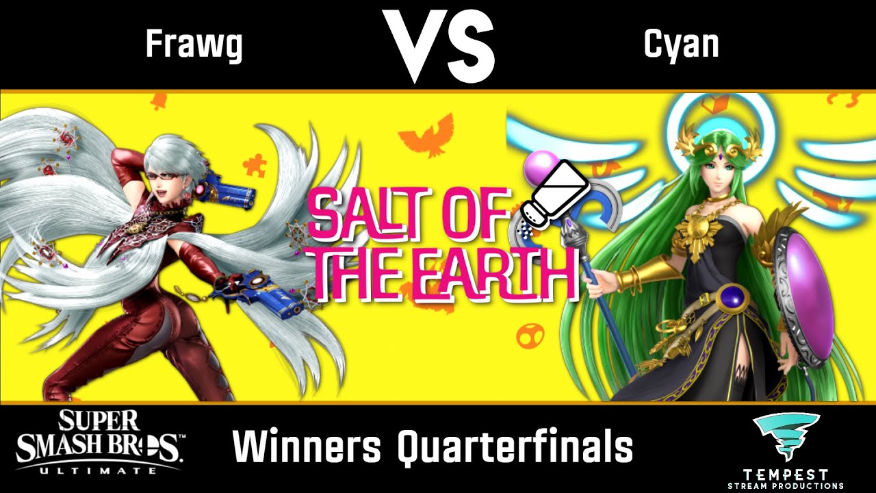 Frawg (Bayonetta) VS Cyan (Palutena) - Top 64 - Salt of the Earth 2 ...