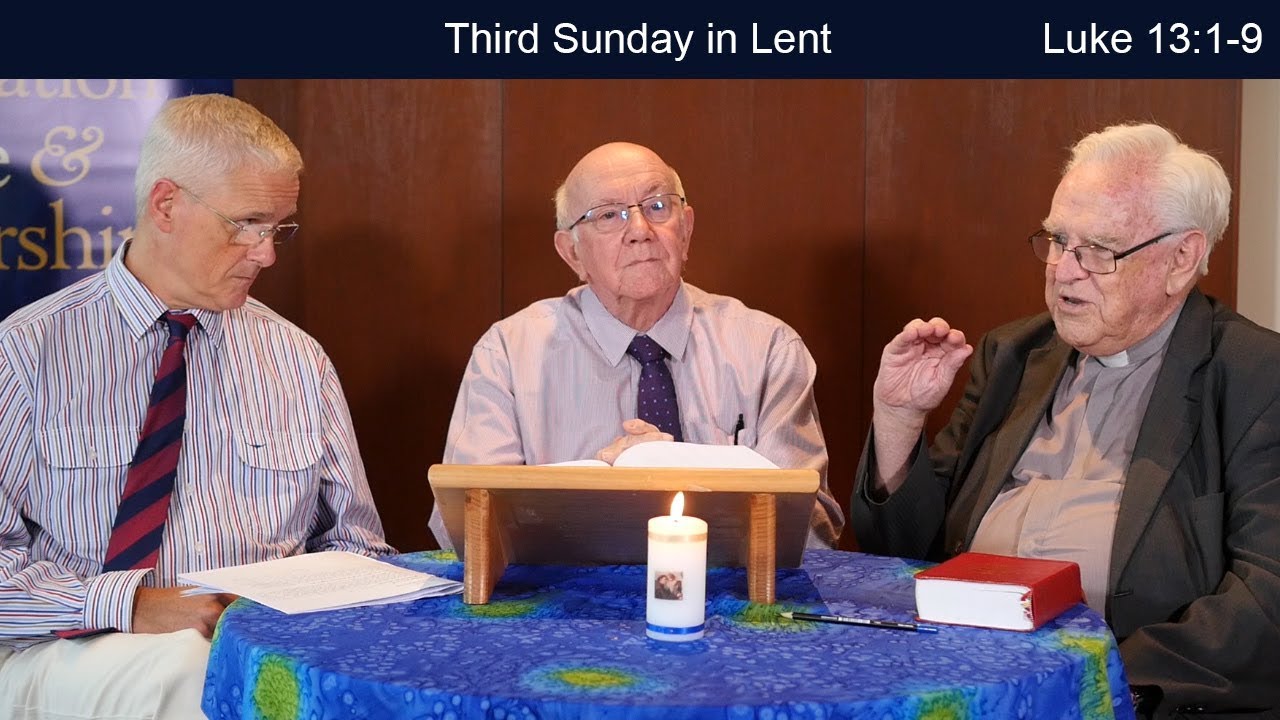 Lectio Reflection 3rd Sunday In Lent Luke 13 1 9 YouTube