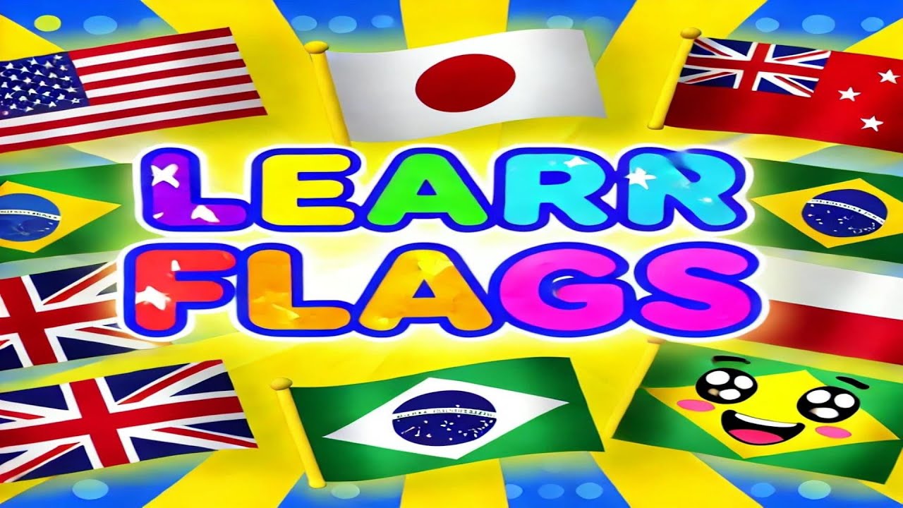 Learn Country Flag Names: Fun and Easy for kids! | Learning English for ...