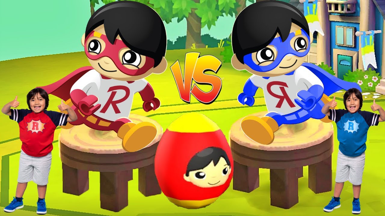 Tag with Ryan - Red Titan vs Blue Titan - Combo Panda All Characters ...