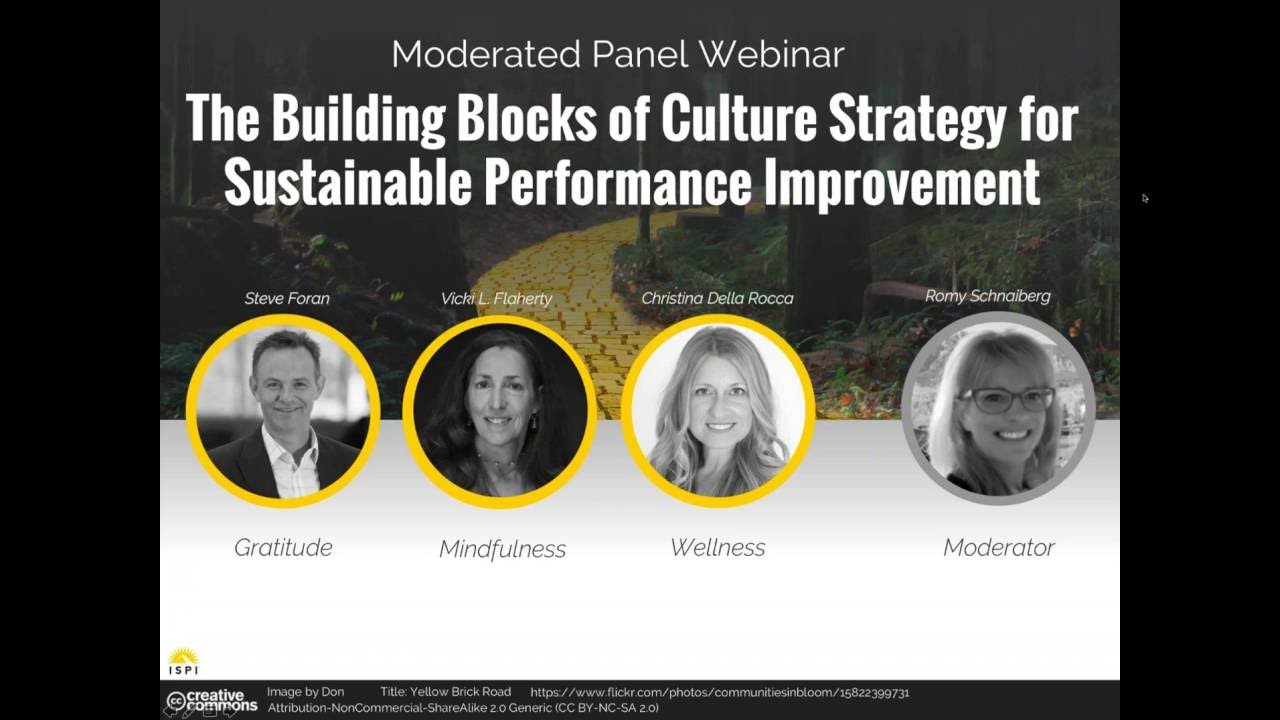 The Building Blocks of Culture Strategy for Sustainable Performance ...