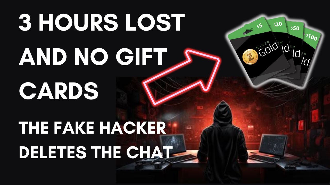 A scammer pretends to be a hacker and I wasted him 3 hours without ...