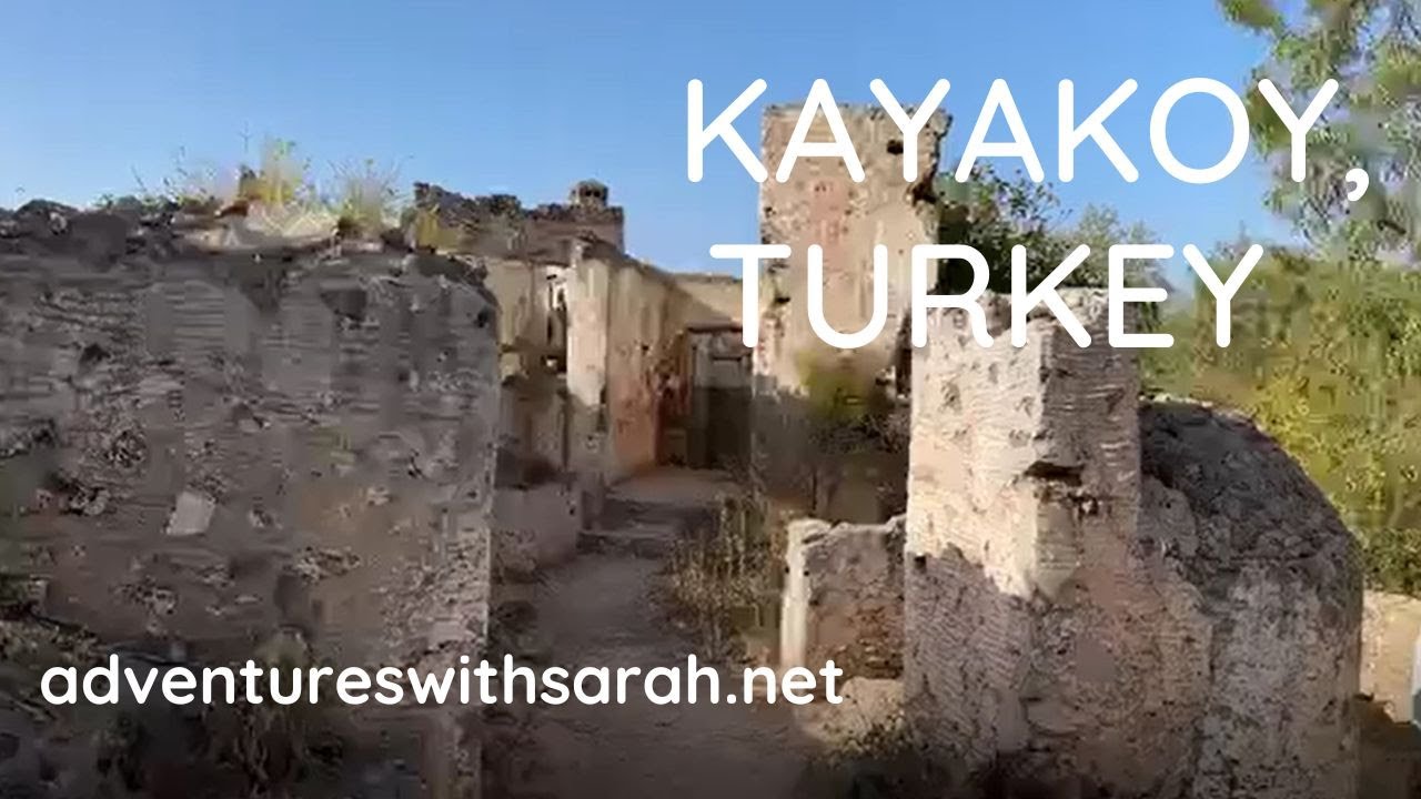 Walk in the Abandoned Greek Village of Kayakoy, Turkey - YouTube
