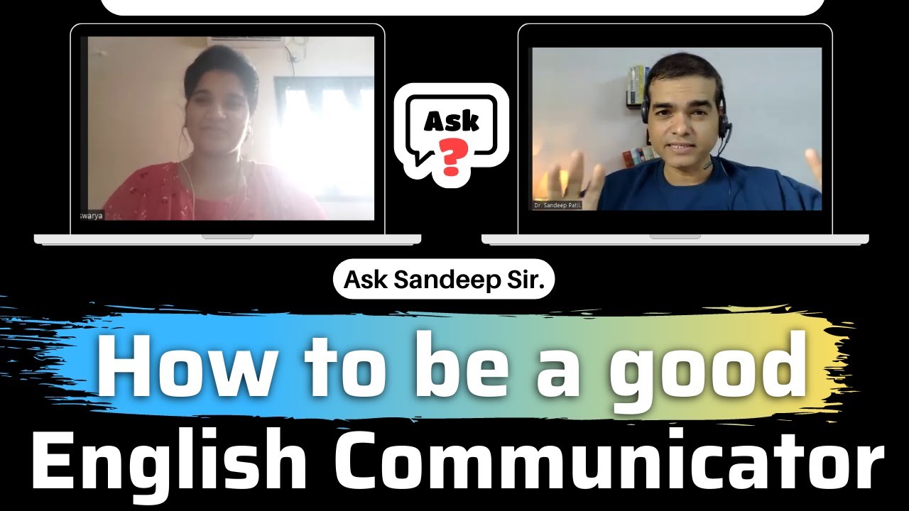 How to be a good English Communicator? | Ask Sandeep sir. | by Dr ...