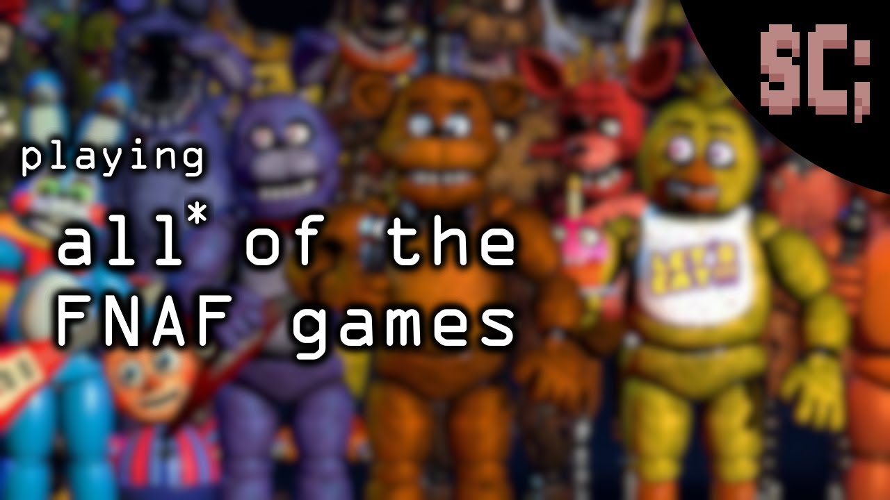 playing through ALL* of the FNAF games (part 1) - YouTube