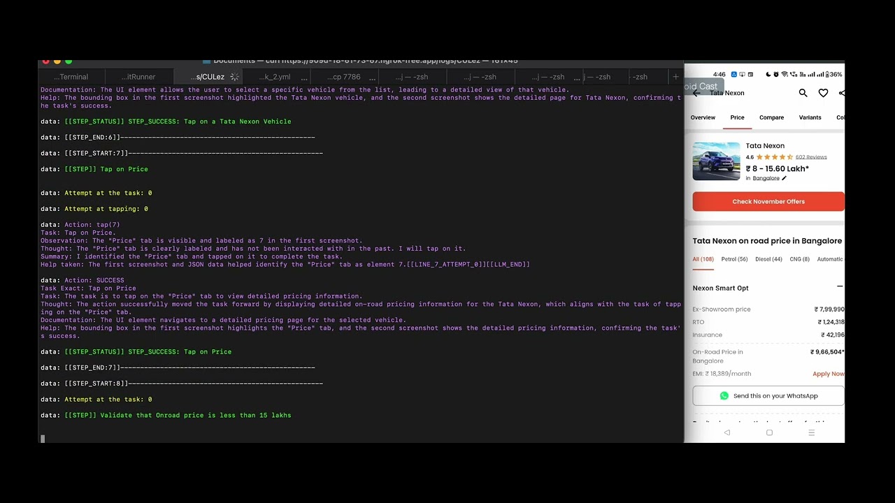 CarDekho Testing Automation Video using Drizz AI - YouTube