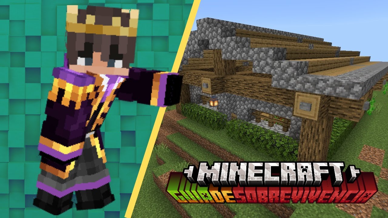 Construindo um Celeiro! | Minecraft: Guia de Sobrevivência #6 - YouTube