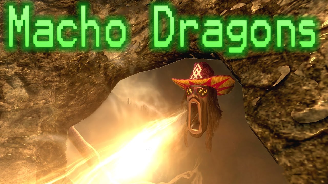 Mods for Skyrim - Macho Dragons - YouTube