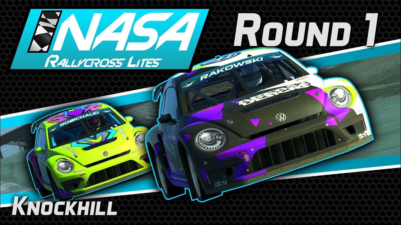 Round 1 | 2023C NASA Rallycross Lites | Knockhill - YouTube