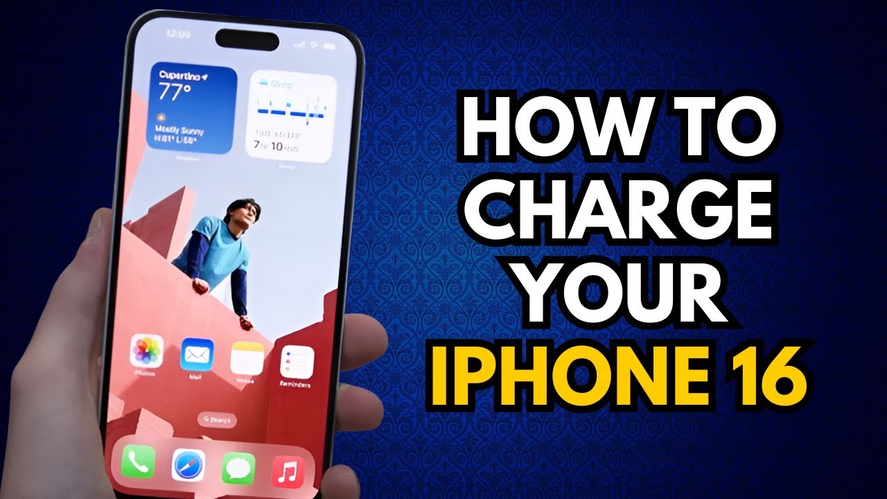 How to Charge Your iPhone 16: Quick Guide! - YouTube