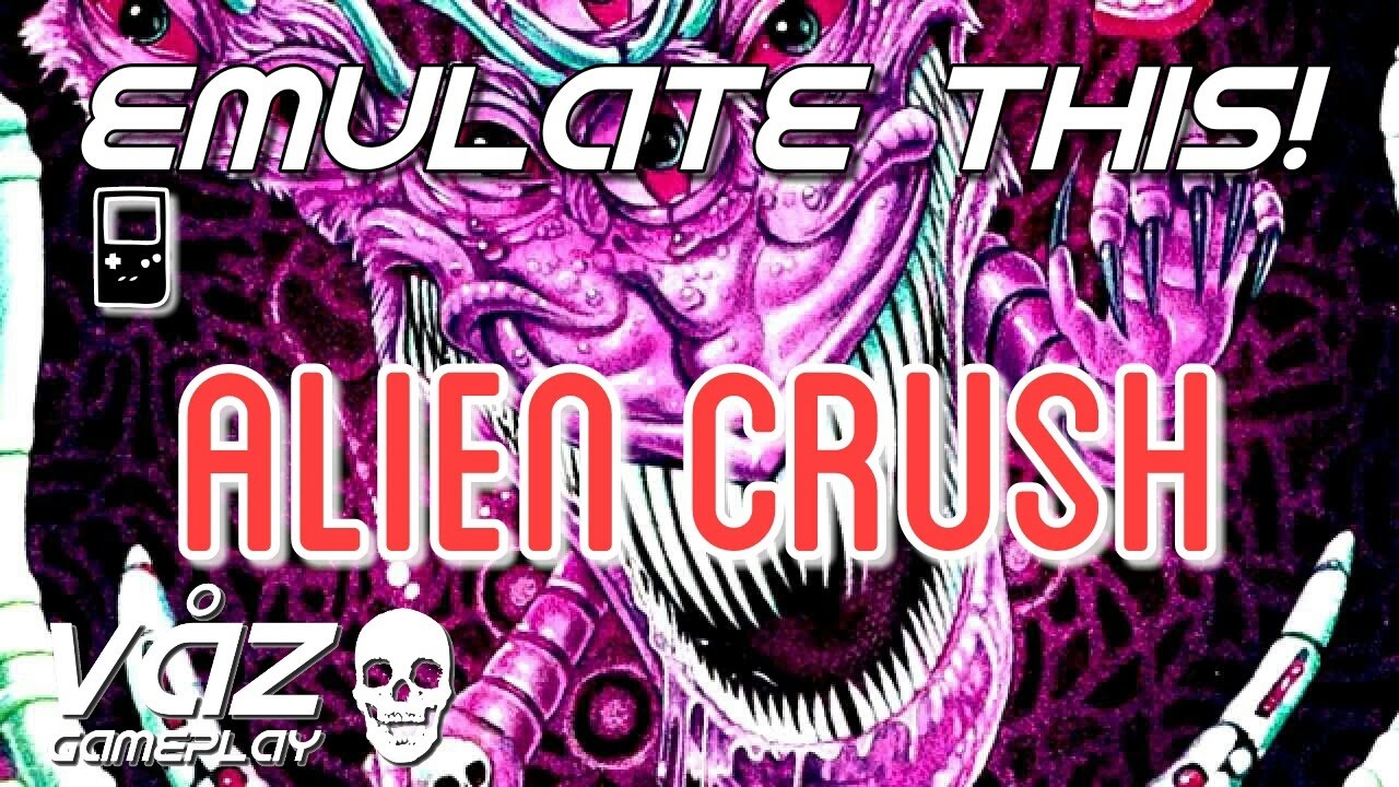 Alien Crush | PCE.emu Turbo Grafx 16 Gameplay | Nvidia Shield Tablet K1 ...