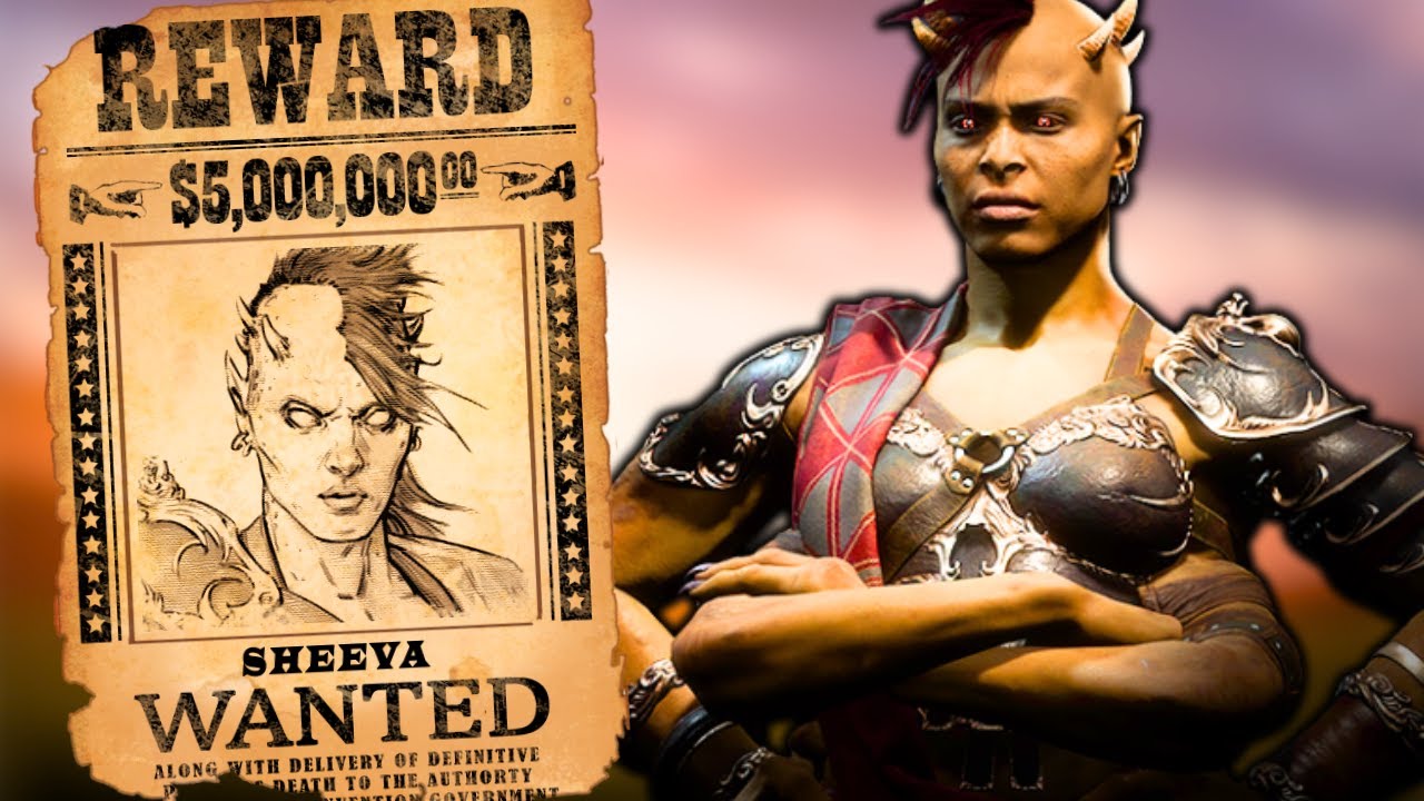 MK11 Sheeva: The Character NERFED For Making A Girl Cry IRL - YouTube