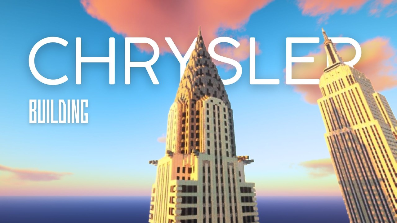 Building Chrysler Building, New York | Minecraft Timelapse - YouTube