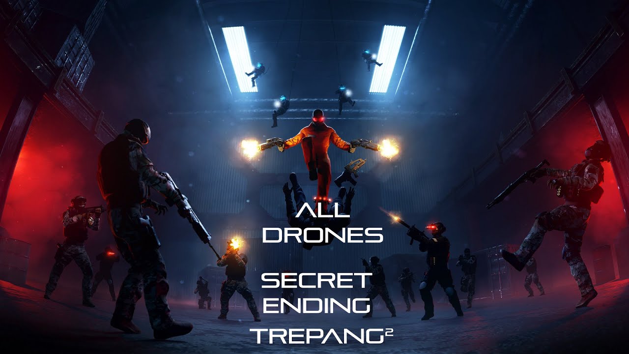 TREPANG² ALL DRONES AND SECRET ENDING (SPOILERS) - YouTube