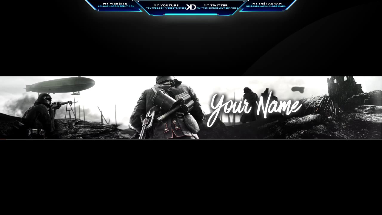 Battlefield 1 Banner Template #33 - YouTube