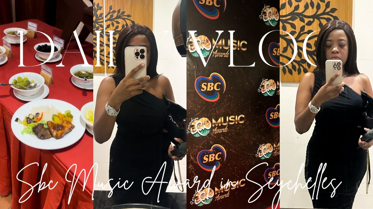 DAILY VLOG: SEYCHELLES SBC MUSIC AWARD - YouTube