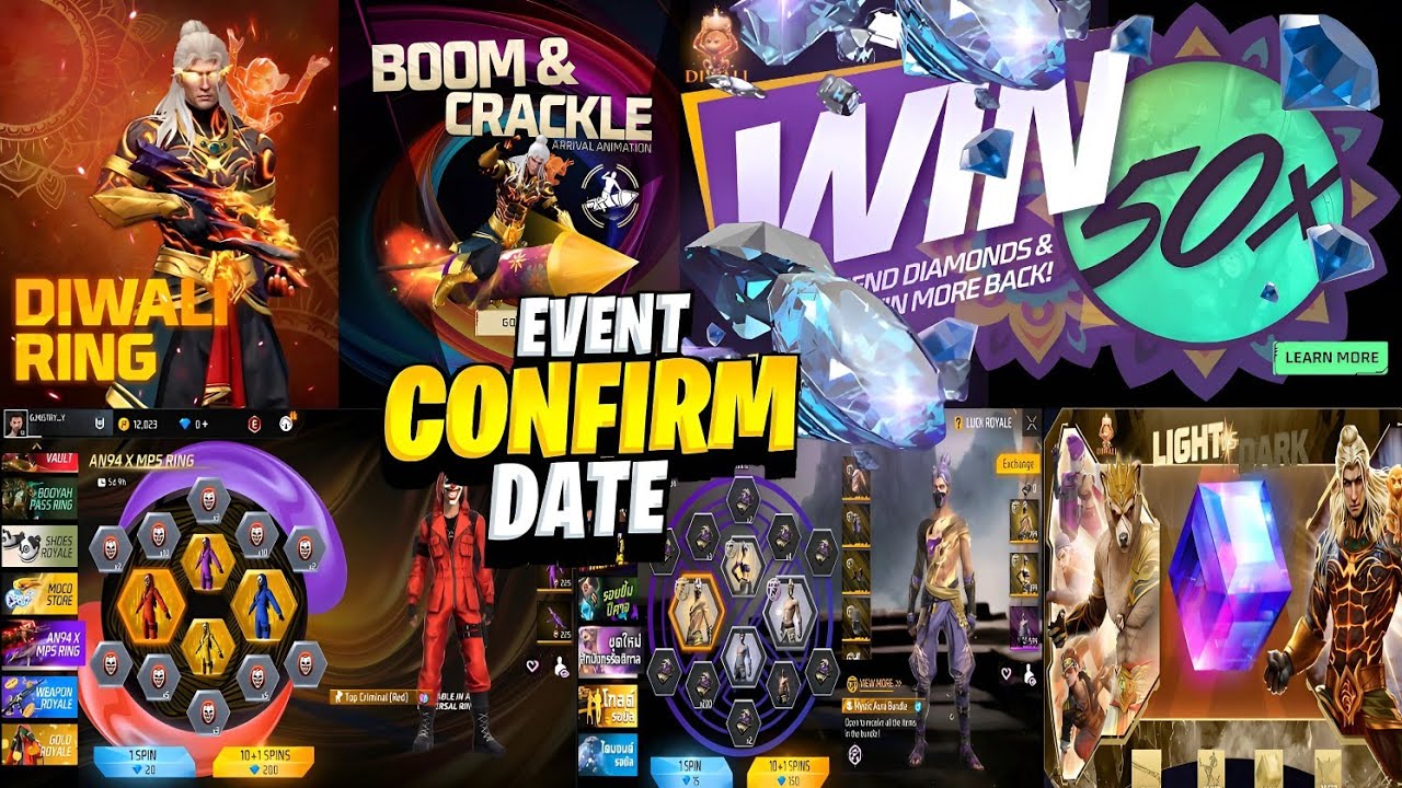 Next universal ring event 🥳🔥| Criminal bundle return | New golden shade ...