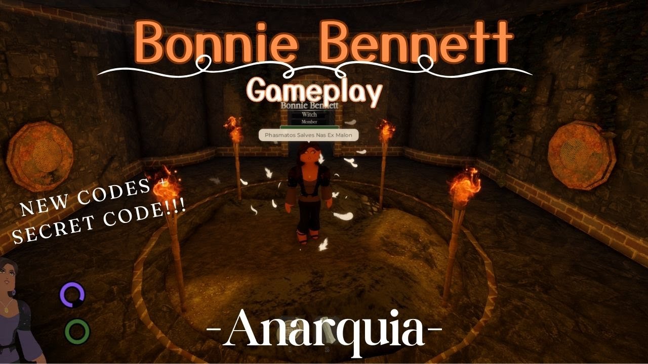 [NEW CODES + SECRET CODE] First time playing Bonnie Bennett in Anarquia ...
