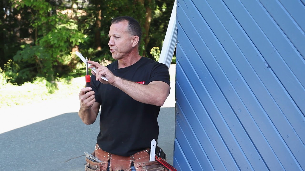 How to Attach a Down Spout - No Power Tools - with Paul Ricalde - YouTube