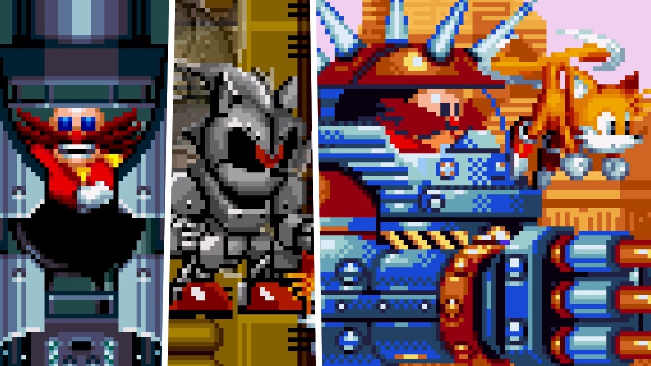 Classic Final Bosses & Tails! { Sonic Mania Plus modifications gameplay ...