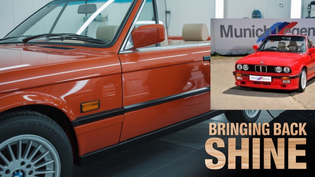 This Classic E30 BMW Only Has 2.1 Mils Paint Thickness! Lets Polish It ...