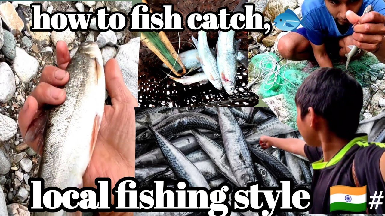 traditional fishing style net || local fishing styles 🐟|| Adi northeast ...