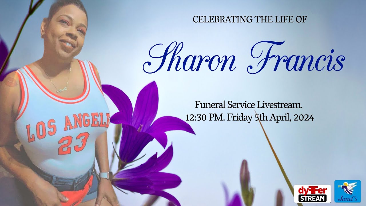 Sharon Francis Funeral Service Livestream - YouTube