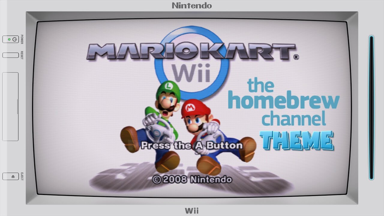 THE HOMEBREW CHANNEL MARIO KART WII THEME - YouTube