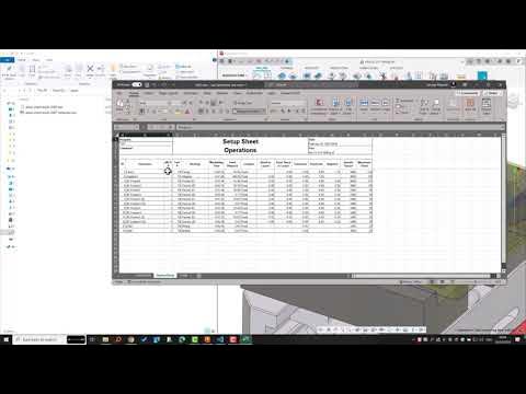 Modifying Setup Sheets - Autodesk Fusion - YouTube