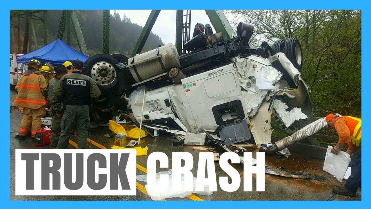 Best Truck Crash Compilation, Semi Truck Driving FAILS - YouTube