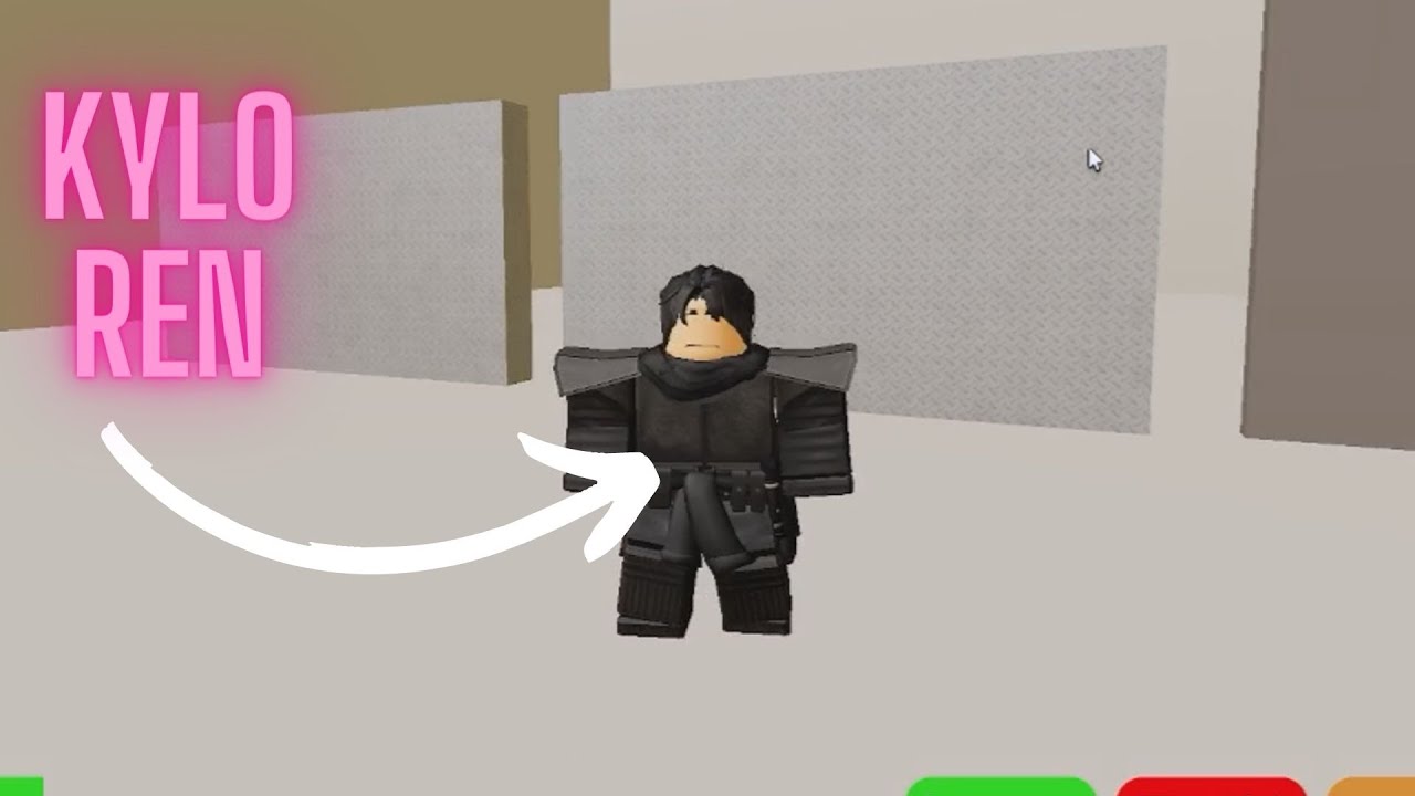 Making a (SICK) kylo ren avatar :Roblox saber showdown: - YouTube