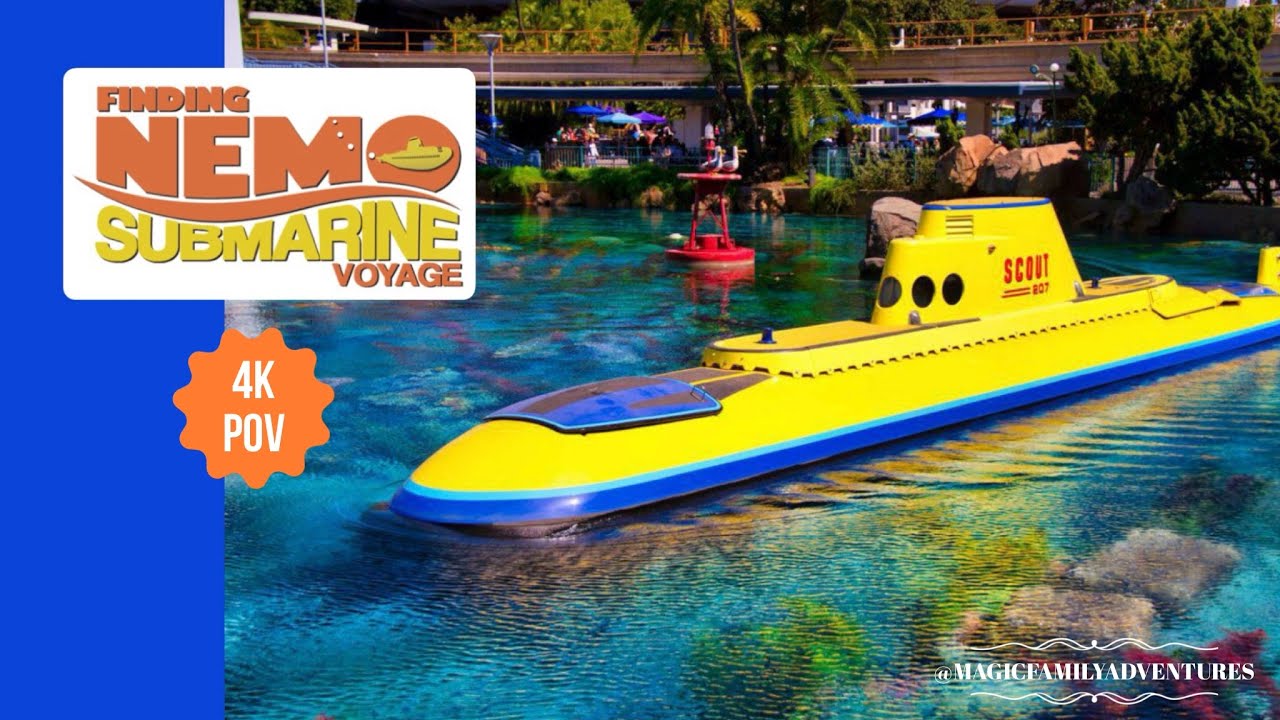 🐠Dive Into the Deep Blue with Nemo! 🌊 | Finding Nemo Submarine Voyage ...