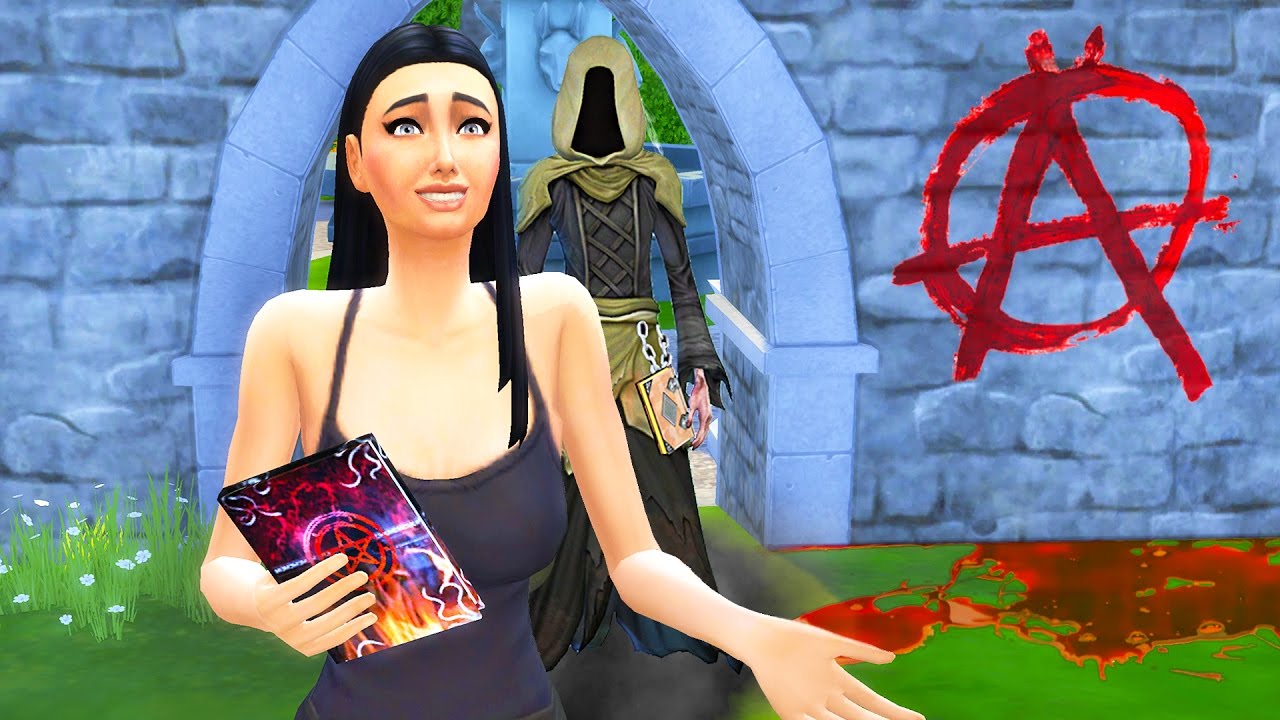 The Sims 4 - EVIL SPELLBOOK!! (Criminal Life, Episode 7) - YouTube