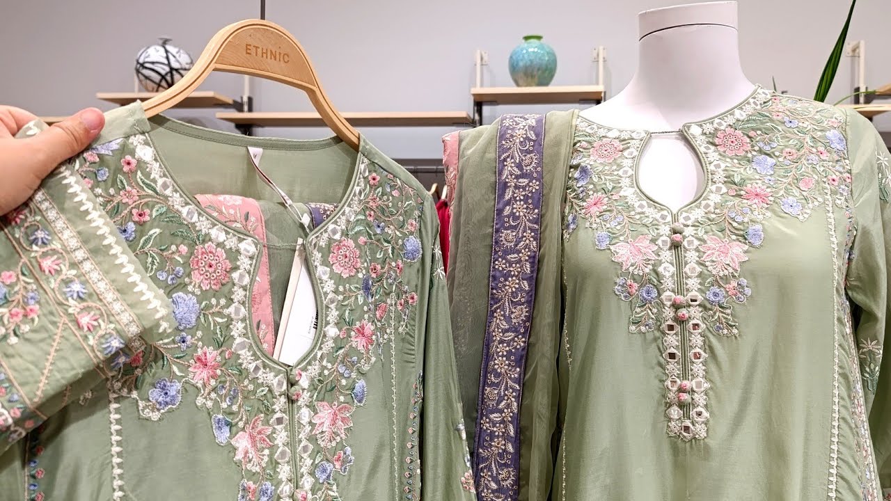 Ethnic New Boutique Collection 2024 | Ethnic Sale Today 2024 - YouTube