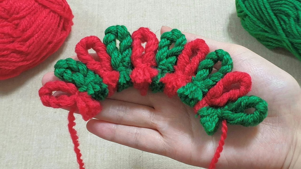 WOW! Amazing idea! I made a very cute Christmas decoration with wool ...