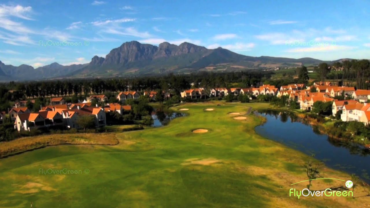 Paarl Golf Club - drone aerial video - Boschenmeer - Hole#04 - YouTube