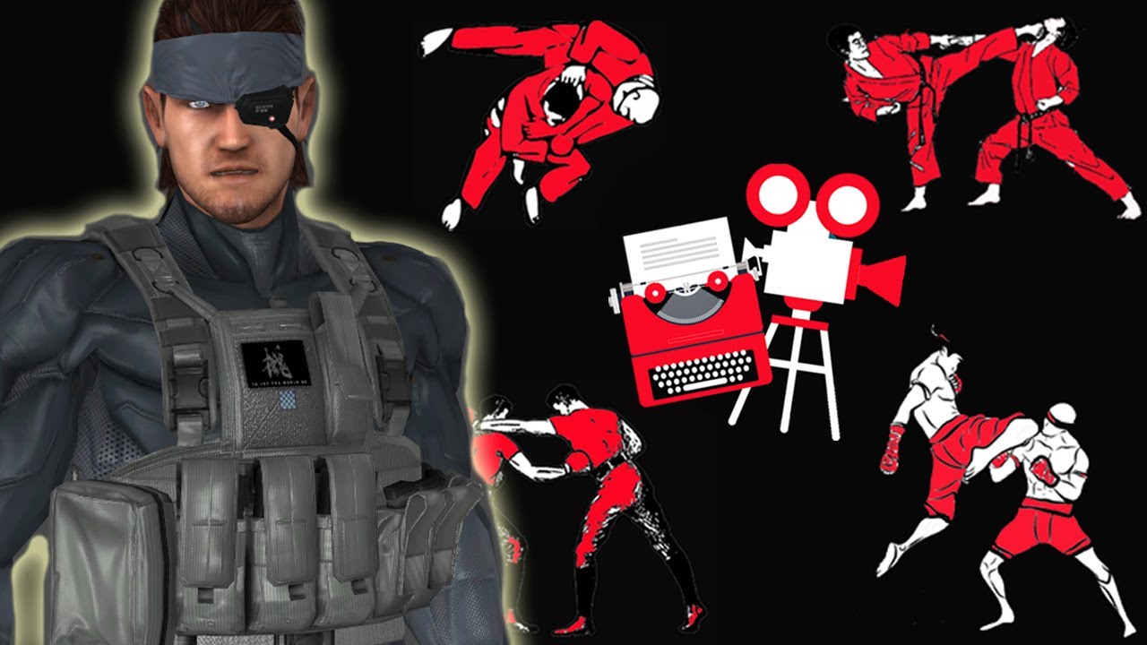 Solid Snake vs Liquid Ocelot Metal Gear Solid 4 - Fight Scene Breakdown ...